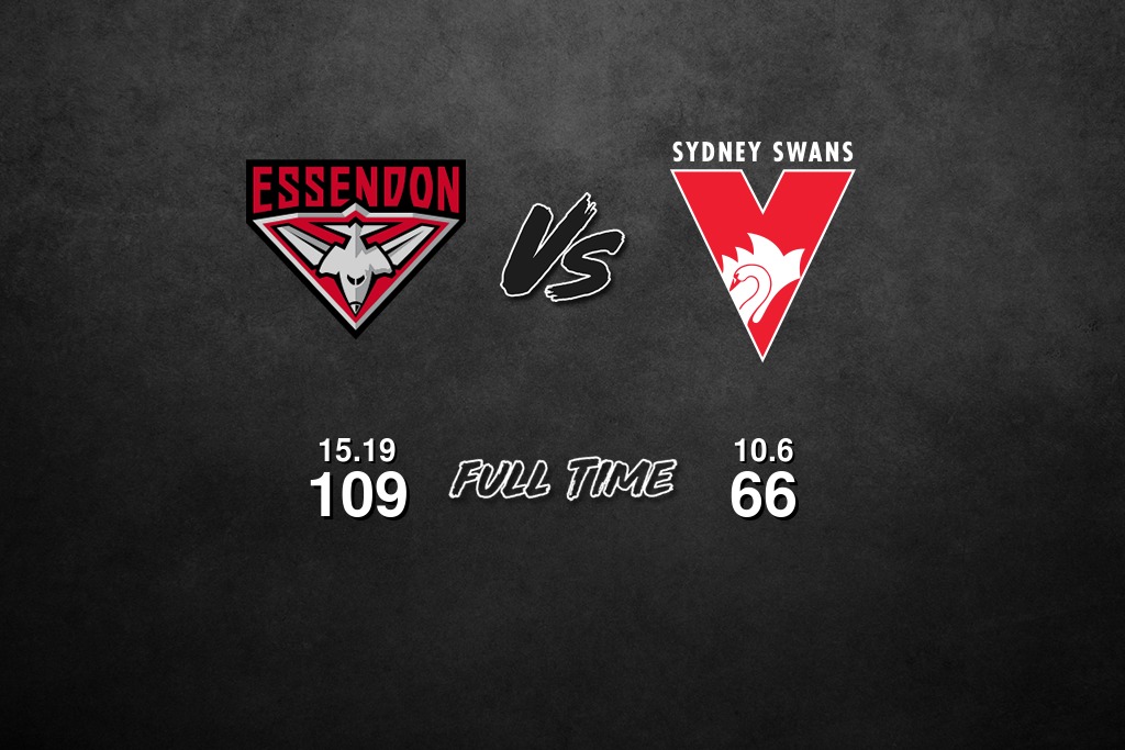 Essendon vs Sydney - Round 19, 2018 | Zero Hanger