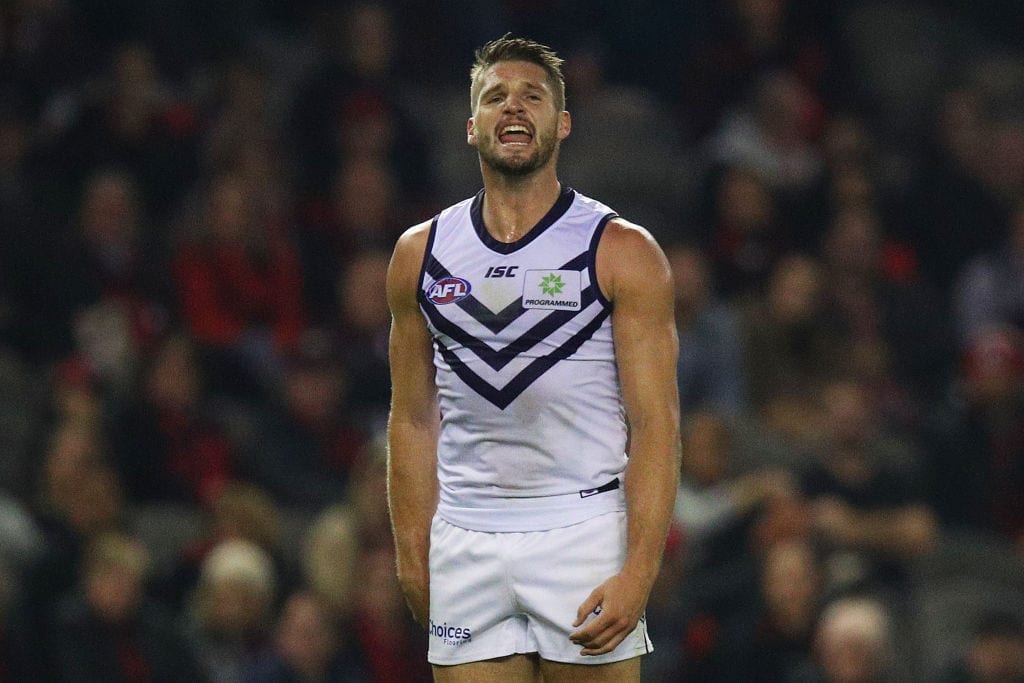 Jesse Hogan unleashes Twitter tirade on Tom Morris - AFL News - Zero Hanger