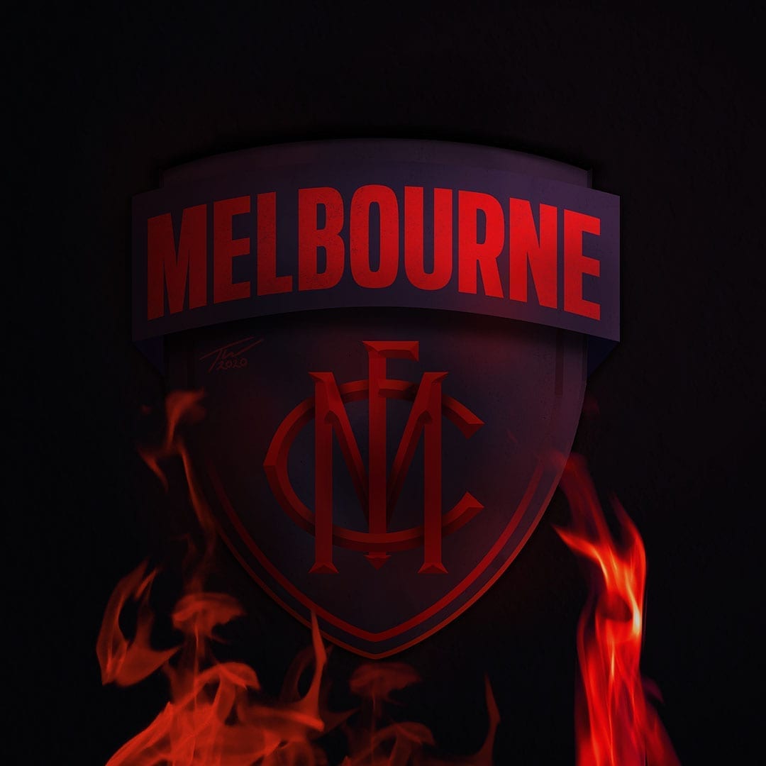 Graphic designer's amazing realistic logos for every AFL club | Zero ...